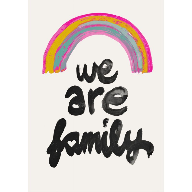 Affiche - Nous sommes une famille