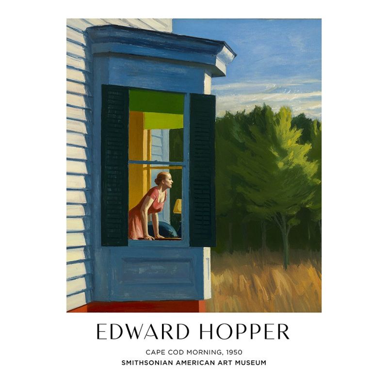 Affiche - Cape Cod Morning par Edward Hopper