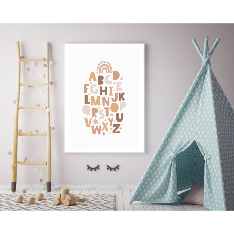 Affiche - Alphabet illustré