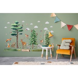 Sticker mural avec forêt | Stickers muraux et décalcomanies | Namly Design